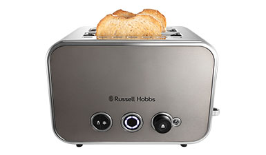 Distinctions 2 Slice Toaster - Titanium Russell Hobbs Australia
